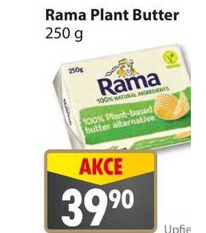 Rama Plant Butter 250 g v akci | AkcniCeny.cz
