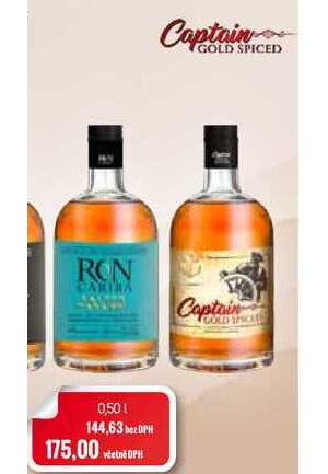 Captain GOLD SPICED 0,5l v akci | AkcniCeny.cz