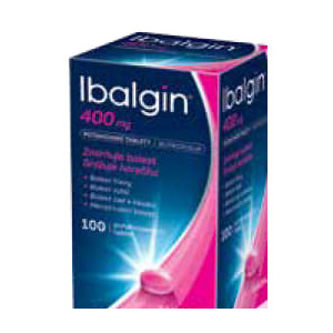 ARCHIV | Ibalgin® 400mg 100 tbl. Účinné analgetikum v akci platné do ...