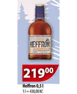 ARCHIV | Rum Heffron, 0,5 l v akci platné do: 31.1.2021 | AkcniCeny.cz