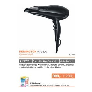 ARCHIV | REMINGTON AC3300 vysoušeč vlasů v akci platné do: 2.8.2017 ...