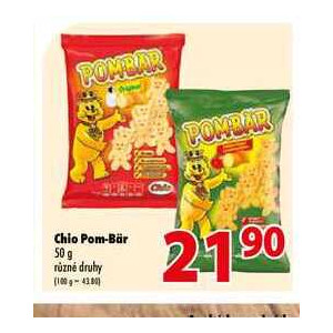 Chio Pom-Bär 50g různé druhy v akci | AkcniCeny.cz