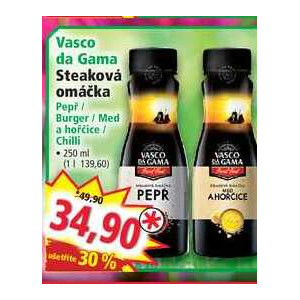 ARCHIV | Vasco da Gama Steaková omáčka Pepi Burger / Med a horcice ...