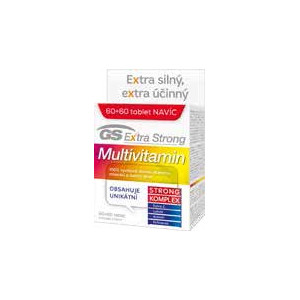 GS Extra Strong Multivitamin 60+60 tablet v akci | AkcniCeny.cz