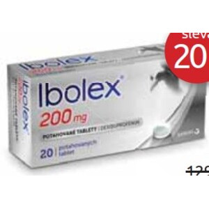 Ibolex 200 mg 20 potahovaných tablet v akci | AkcniCeny.cz