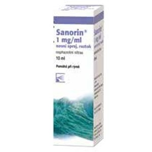 Sanorin® 1 mg/ml nosní sprej roztok 10 ml v akci | AkcniCeny.cz
