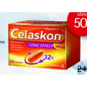 Celaskon® Long effect 500 mg 60 tobolek v akci Benu | AkcniCeny.cz
