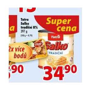 ARCHIV | Tatra Salko tradični 8% 397g v akci platné do: 31.12.2020 ...