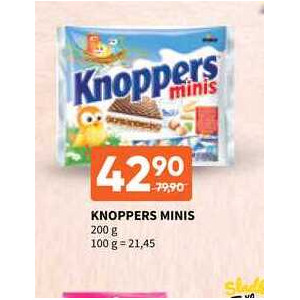 KNOPPERS MINIS 200 g v akci | AkcniCeny.cz