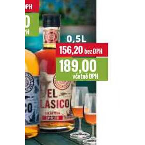 El Clásico Spiced Rum 0,5l v akci | AkcniCeny.cz