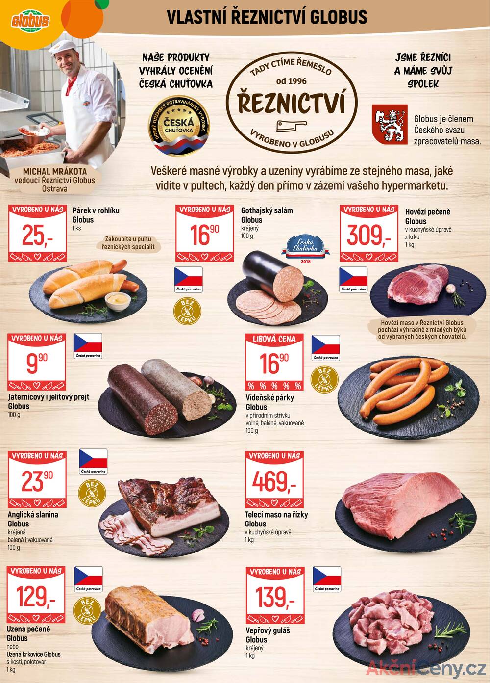 Leták Akční leták Globus 14.1. - 20.1.2026 - Globus Ostrava - 3.strana ...