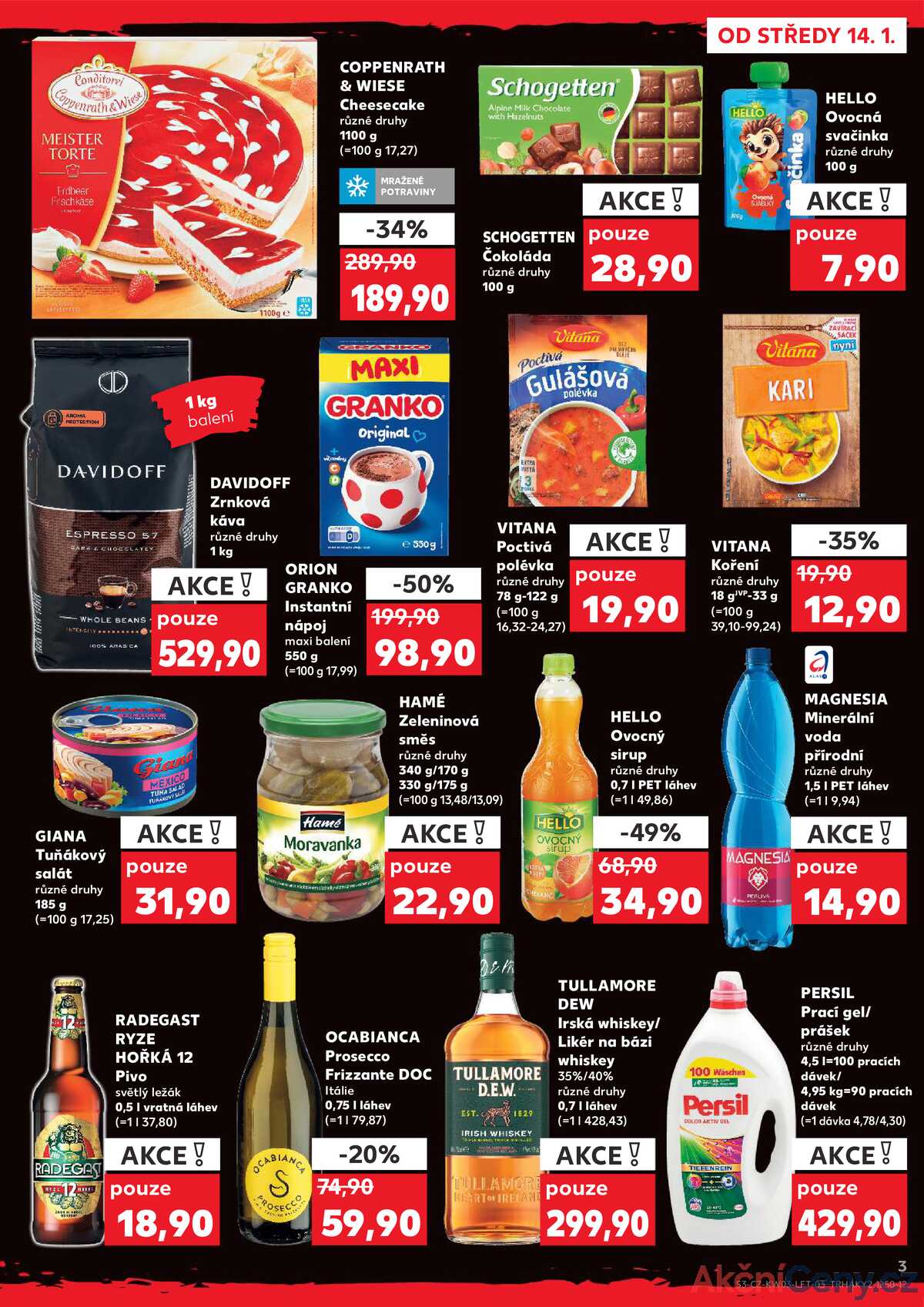 Leták Kaufland 14.1. - 20.1. - Kaufland - Vsetín | iLetaky.cz