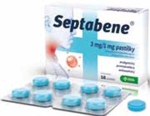Septabene® 3 mg/1 mg 16 pastilek v akci | AkcniCeny.cz