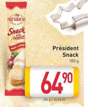 Président Snack à la française 180 g v akci | AkcniCeny.cz