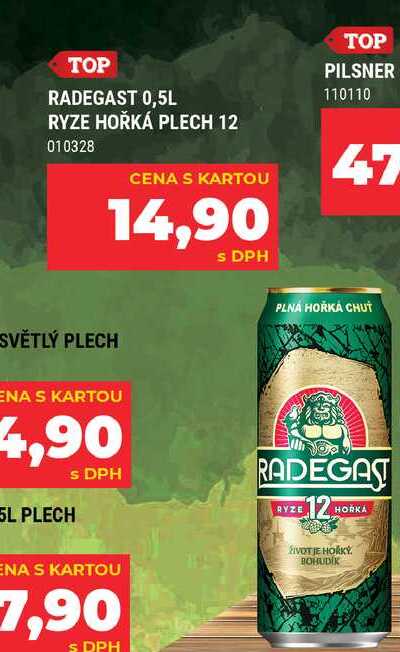 ARCHIV | Gambrinus Patron 12, Radegast Ryze Hořká 12 sklo 0,5l v akci ...
