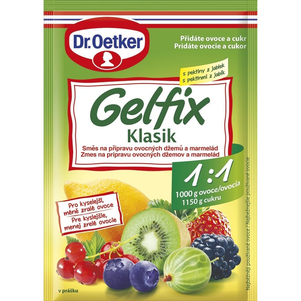 Dr. Oetker Gelfix Klasik 1:1 v akci | AkcniCeny.cz