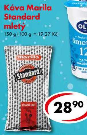ARCHIV | Standard mletá káva 150 g v akci platné do: 11.1.2022 ...