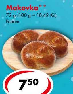 ARCHIV | Makovka, 72 g v akci platné do: 11.1.2022 | AkcniCeny.cz
