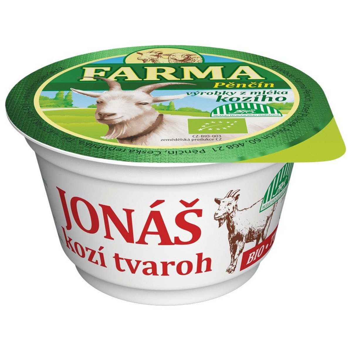 Farma Pěnčín BIO Kozí tvaroh Jonáš v akci | AkcniCeny.cz