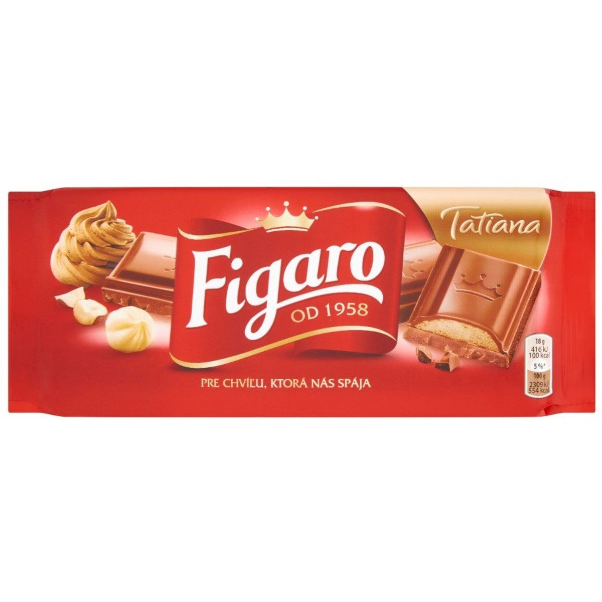 ARCHIV | Figaro Tatiana mléčná čokoláda s lískooříškovou náplní v akci ...