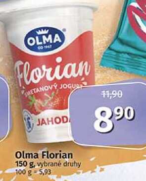 ARCHIV | Olma Florian Active jogurt bílý a s ovocem 150g v akci platné ...