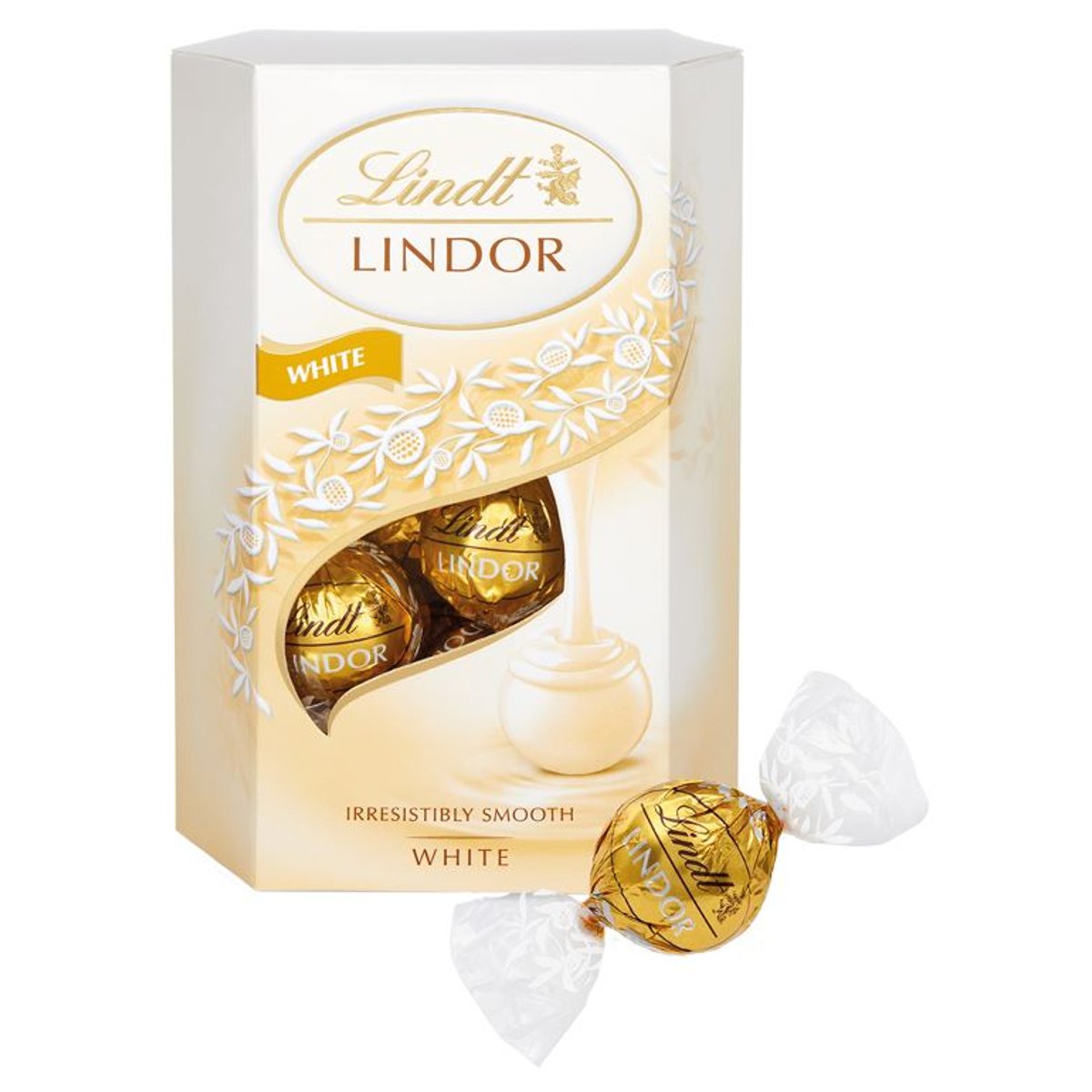 Lindt Lindor pralinky z bílé čokolády v akci | AkcniCeny.cz