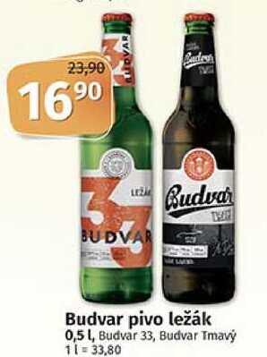 Budweiser Budvar Světlý ležák pivo v akci | AkcniCeny.cz