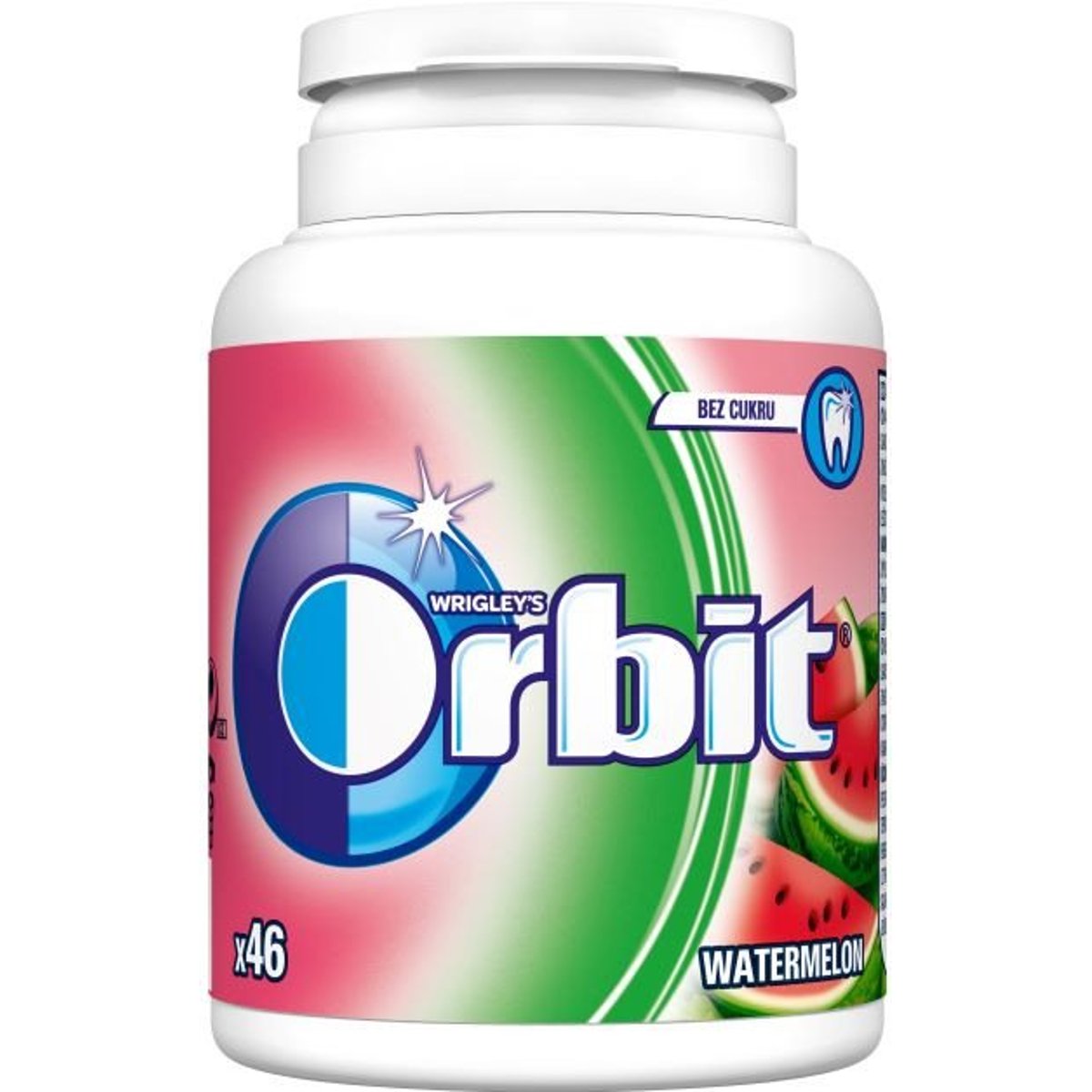 Wrigley's Orbit Žvýkačky bez cukru s melounovou příchutí v akci ...