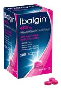 Ibalgin® 400 mg 100 potahovaných tablet v akci | AkcniCeny.cz