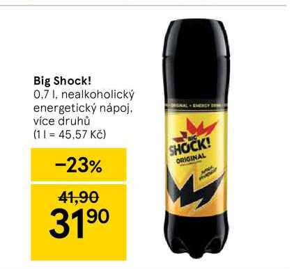 ARCHIV | Big Shock! 0,7 l v akci platné do: 22.3.2022 | AkcniCeny.cz
