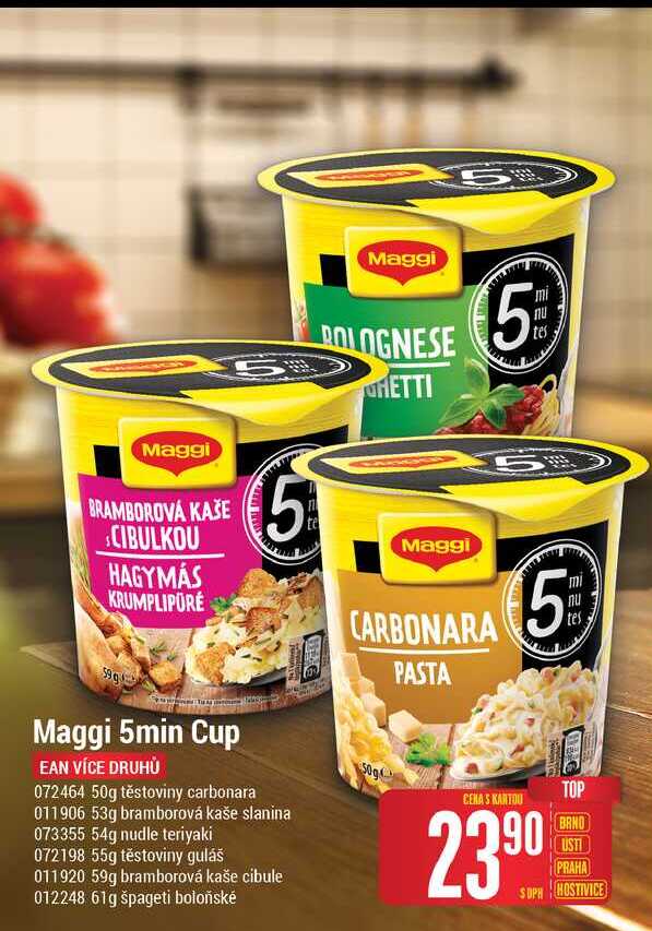 ARCHIV | Maggi 5min Cup v akci platné do: 15.3.2022 | AkcniCeny.cz