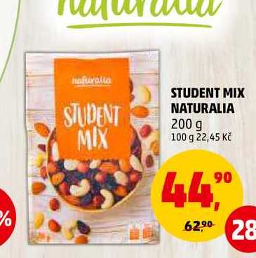 STUDENT MIX NATURALIA, 200 g v akci | AkcniCeny.cz