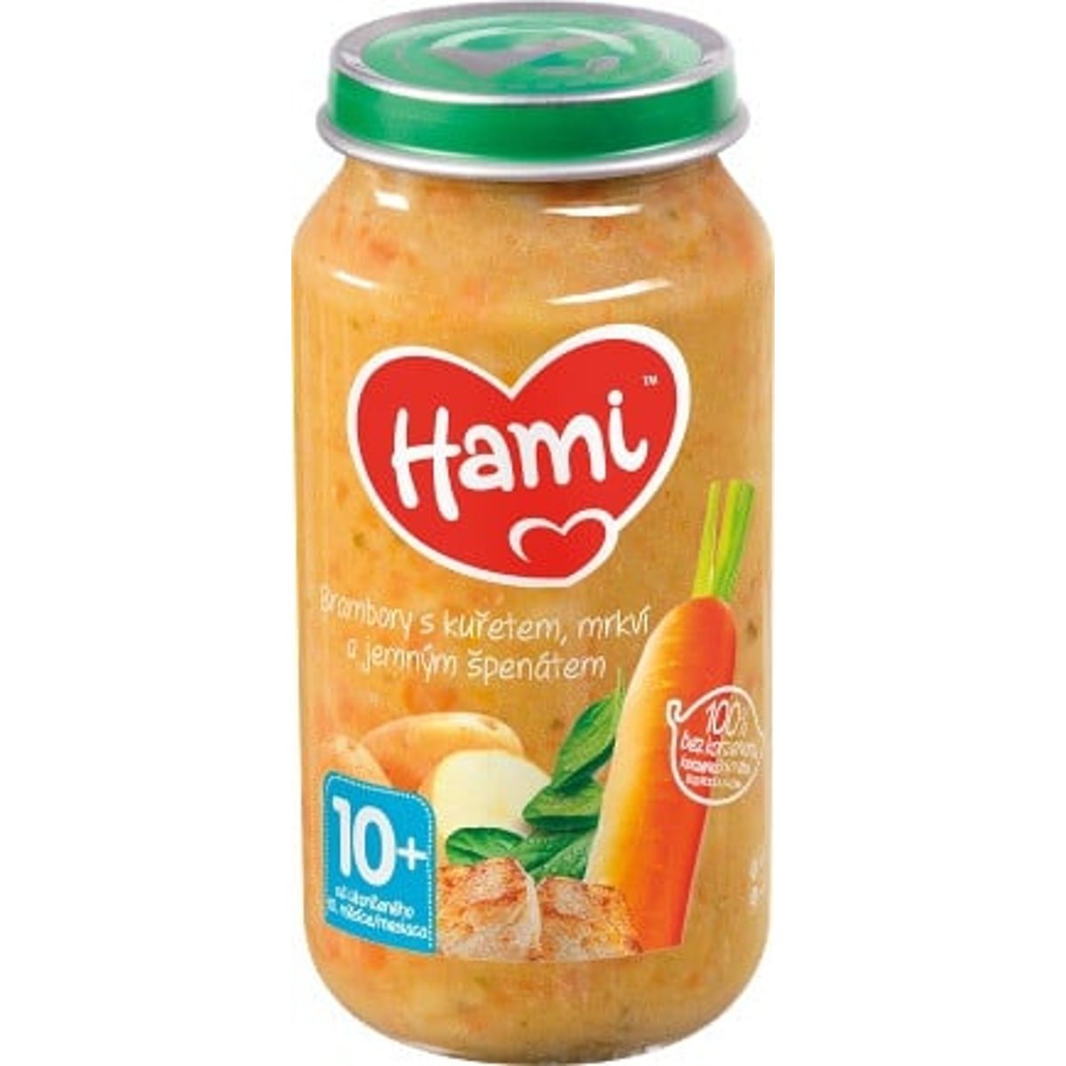 ARCHIV | Hami Příkrm brambory s kuřetem, mrkví a jemným špenátem v akci ...