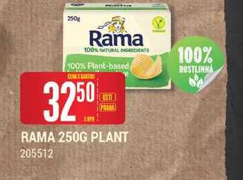 RAMA 250G PLANT v akci | AkcniCeny.cz