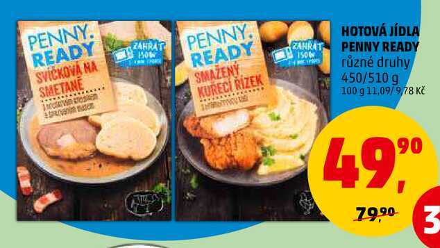 PALAČINKY PENNY READY, 600 g v akci | AkcniCeny.cz