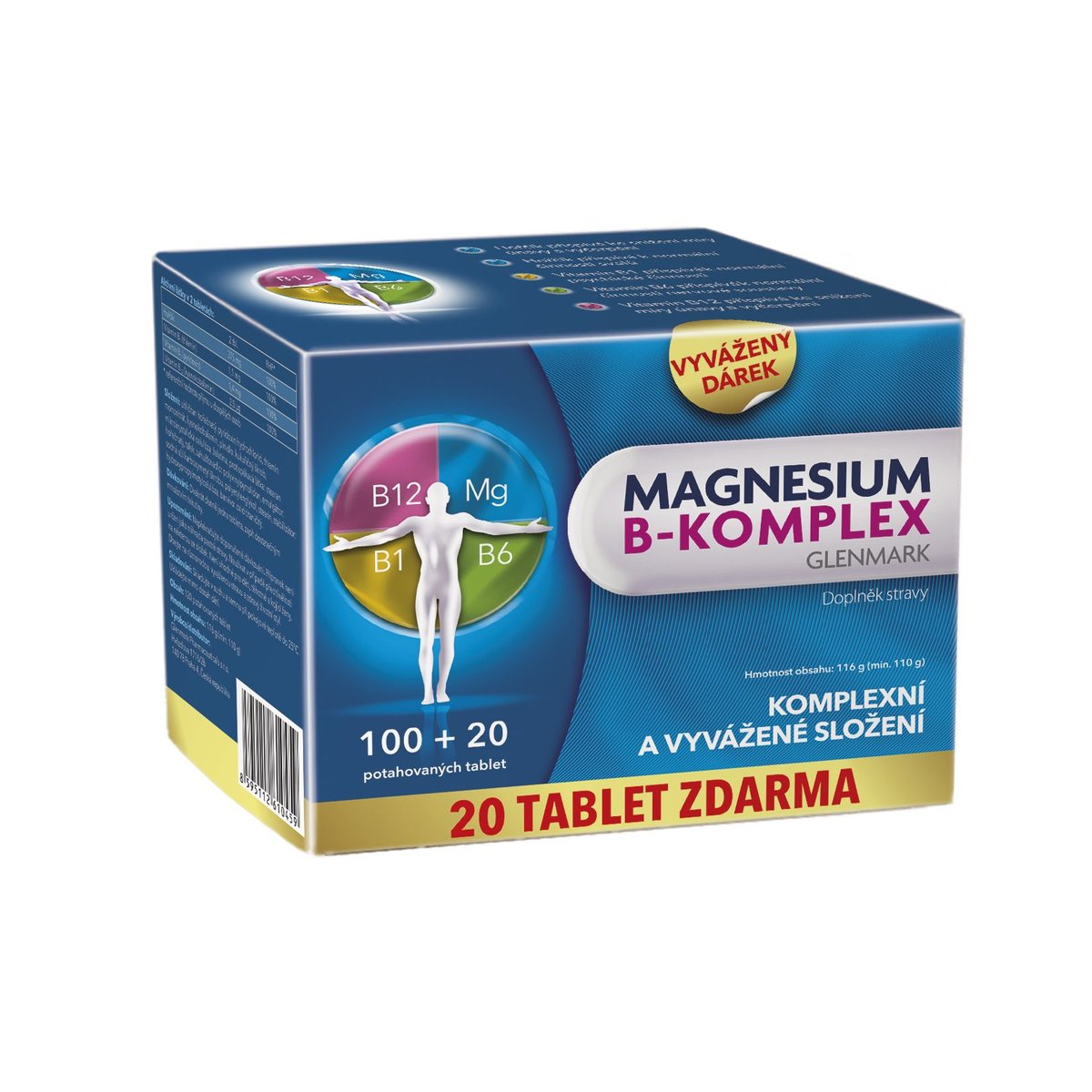 Magnesium B-Komplex RAPID šumivé tablety tbl.20 v akci | AkcniCeny.cz