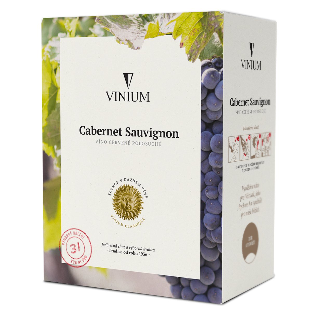 Vinium Cabernet Sauvignon BiB v akci | AkcniCeny.cz