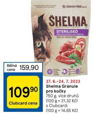 Shelma Kapsičky pro kočky 12x 85 g v akci | AkcniCeny.cz