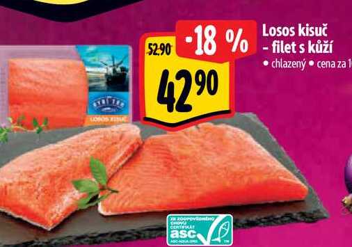 LOSOS PACIFICKÝ, cena za 100 g v akci | AkcniCeny.cz