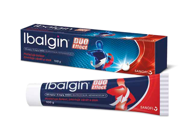 IBALGIN DUO EFFECT 50MG/G+2MG/G krém 100G v akci | AkcniCeny.cz