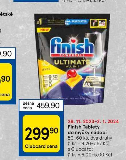 ARCHIV | Finish Quantum All in 1 kapsle do myčky nádobí v akci platné ...