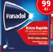 PANADOL EXTRA RAPIDE 500MG/65MG šumivá tableta 12 v akci | AkcniCeny.cz