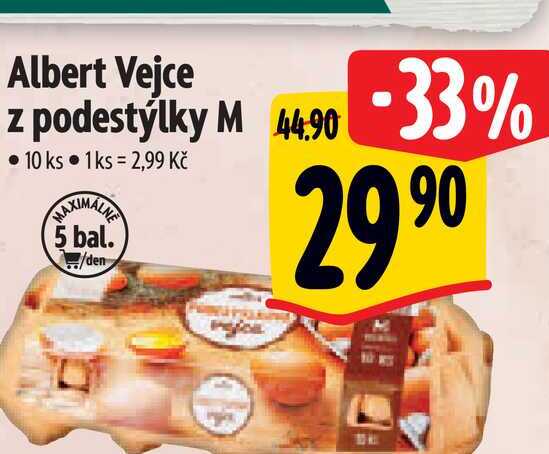 Vejce 30 ks v akci | AkcniCeny.cz